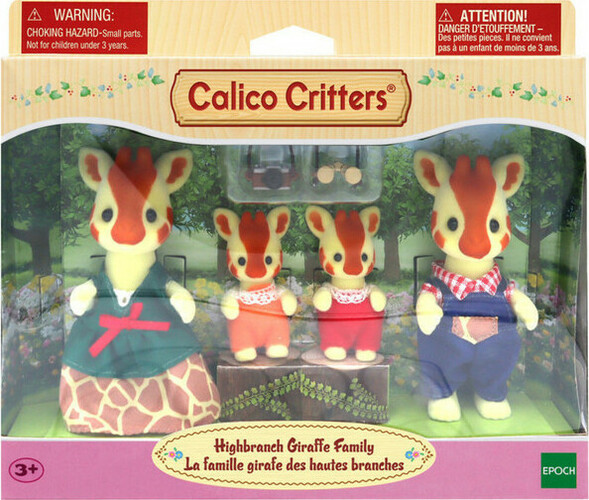 Acheter Calico Critters Highbranch Giraffe Family - Joubec acheter ...