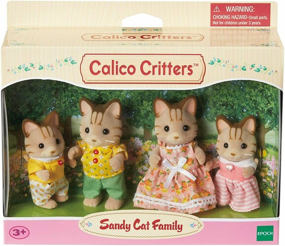 Acheter Calico Critters Sandy Cat Family - Joubec acheter jouets et ...