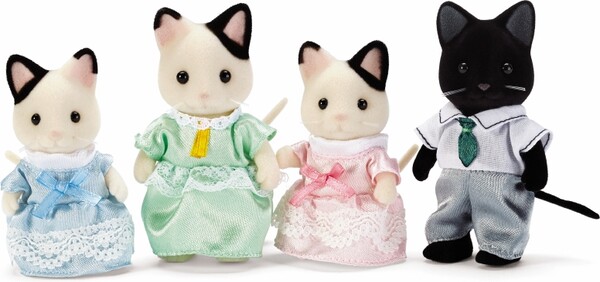 Acheter Calico Critters Chat Tuxedo, famille - Joubec acheter jouets et ...