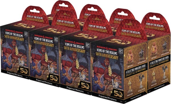 Acheter Dnd Painted Minis icons 31: 50th anniversary (brick 8x) - NECA ...