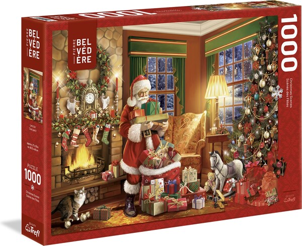 Acheter Casse-tête 1000 Noël C'est Parti ! - Belvedere Puzzle - Joubec ...