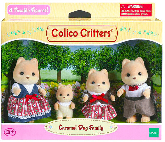 Acheter Calico Critters Caramel Dog Family - Joubec acheter jouets et ...