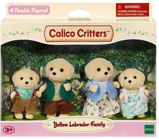 Acheter Calico Critters Yellow Labrador Family - Joubec acheter jouets ...