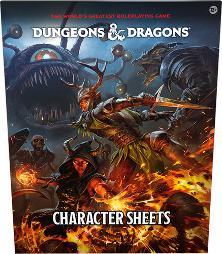 Acheter Donjons et dragons 5e DnD 5e 2024 (en) Character sheets (D&D ...