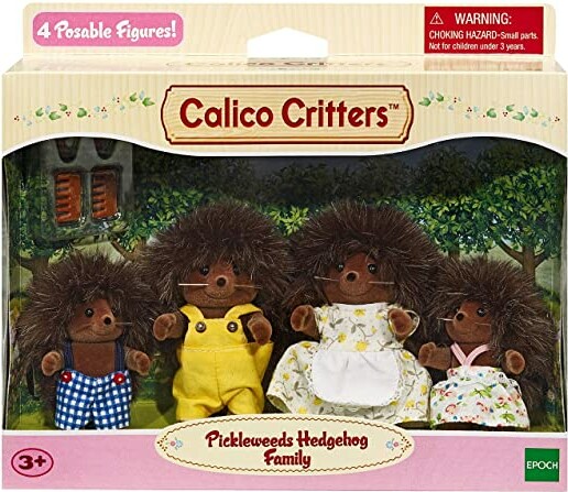 Acheter Calico Critters Pickleweeds Hedgehog Family - Joubec acheter ...