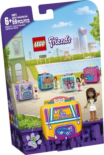 Acheter LEGO 41671 Le cube de natation d'Andréa - Joubec acheter jouets ...