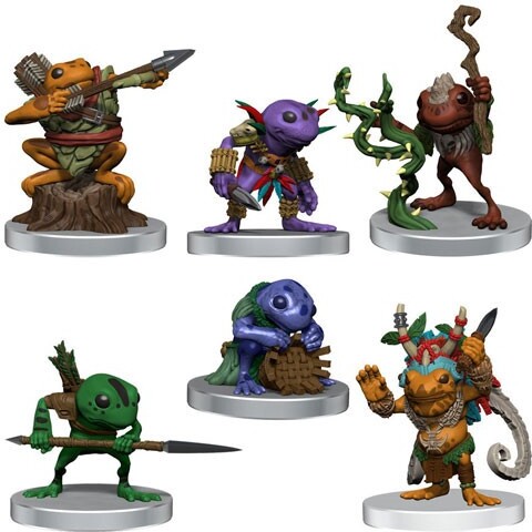 Acheter Dnd Painted Minis icons: Icons of the Realms grung warband ...