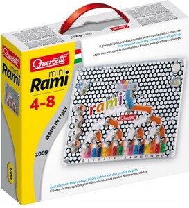 Acheter Rami Mini (jeu des parcours et des nombres binaires avec des billes colorées) Quercetti ...